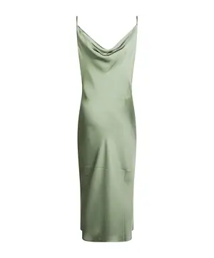 Norma Kamali Cowl Neck Sleeveless Dress