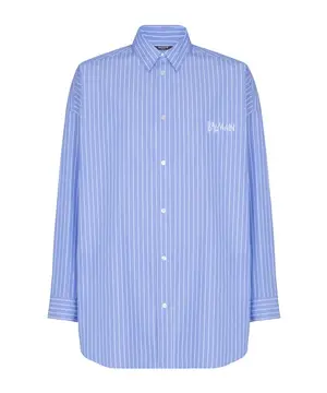 Balmain Relaxed Fit Striped Shirt