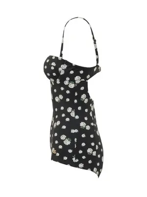 Dolce & Gabbana Floral Print One-piece Swimsuit - Black