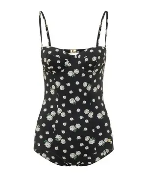Dolce & Gabbana Dolce & Gabbana Floral Print One-Piece Swimsuit No