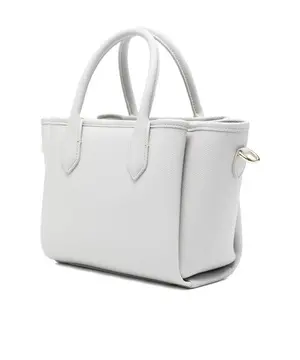 Emporio Armani Small Shopping Bag - Light Grey