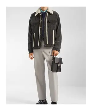 Fendi Flux Crossbody Bag With Buckle Detail