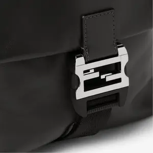 Fendi Flux Crossbody Bag With Buckle Detail