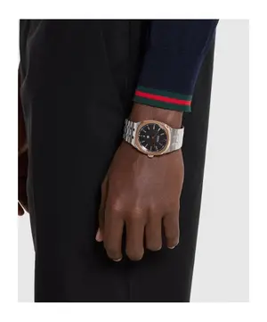 Gucci 25h Automatic Watch - Black