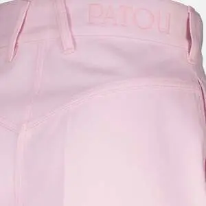 PATOU High Waist Bermuda Shorts