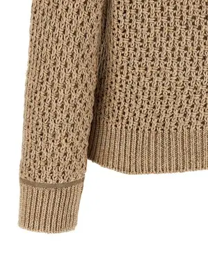 Fabiana Filippi V-neck Mouline Knitted Jumper