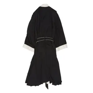 Attico Long Belted Coat