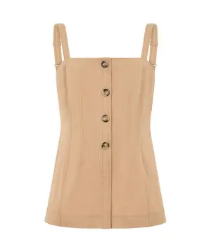 Veronica Beard Cut Out Camis Tanks For Women