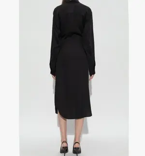 DIESEL® D-iiletta Button Knot Midi Dress