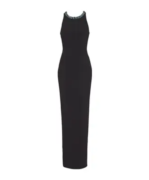 Balmain Round Neck Evening Dresses