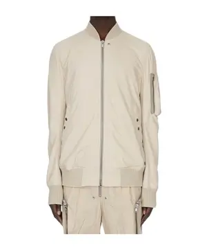 Rick Owens Classic Flight Bomber Jacket - Sand
