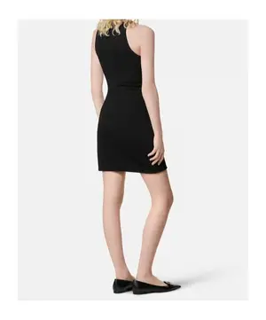 Versace Stretch Crêpe Jersey Mini Dress With Medusa '95 Hardware
