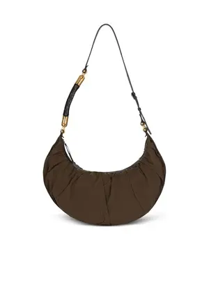 Balmain Bène Hobo Bag - Khaki
