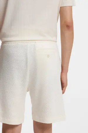 Hugo Boss Knitted Drawstring Shorts