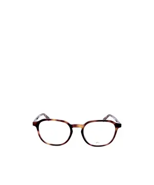 Zegna Square Frame Eyeglasses - White