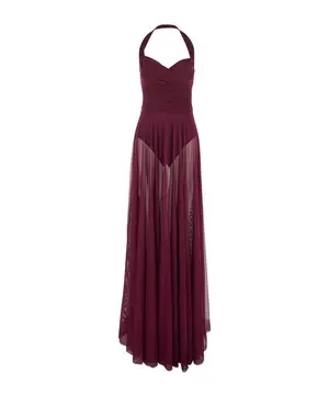 halterneck evening dresses