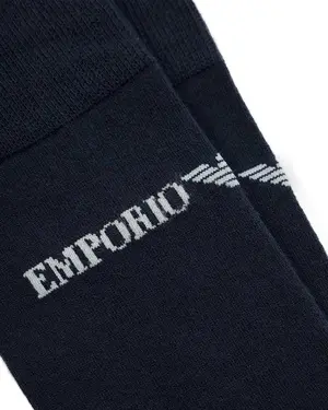Emporio Armani Logo Crew Socks