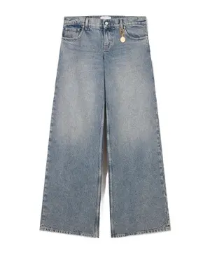 Stella McCartney Vintage Wash Wide-leg Jeans