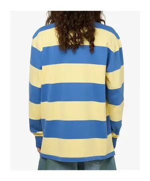 Polo Ralph Lauren Striped Rugby Sweater - Blue