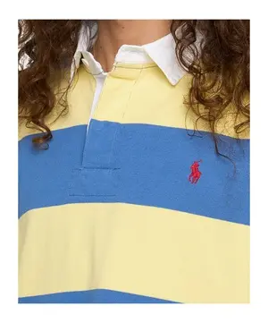 Polo Ralph Lauren Striped Rugby Sweater - Blue