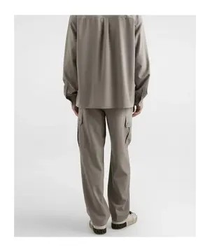 Dolce & Gabbana Pleated Cargo Pants - Gray