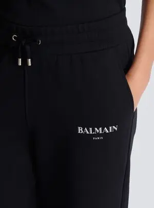 Balmain Jersey Joggers With Drawstring Waist
