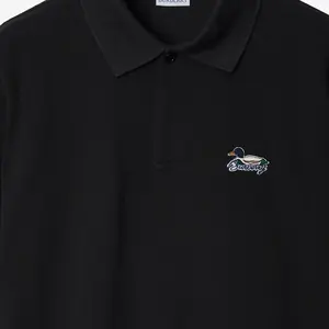 Burberry Logo-patch Short Sleeved Polo Shirt