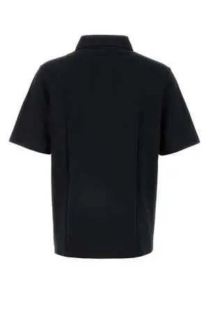 Burberry Logo-patch Short Sleeved Polo Shirt