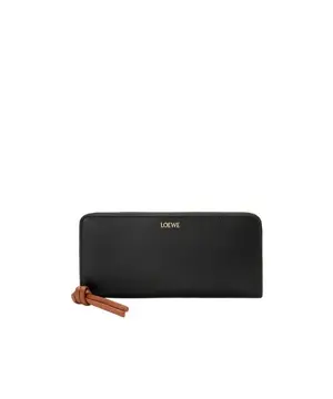 Loewe Zipper Wallet - Black