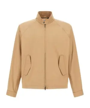 Herno Zip-up Flap-pocket Jacket - Camel