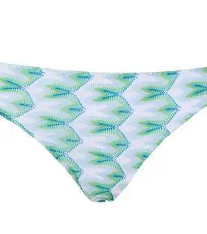 Missoni One-shoulder Bikini With All-over Pattern - Blue