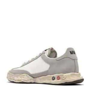 Mihara Yasuhiro Logo Embroidered Sneakers - Gray