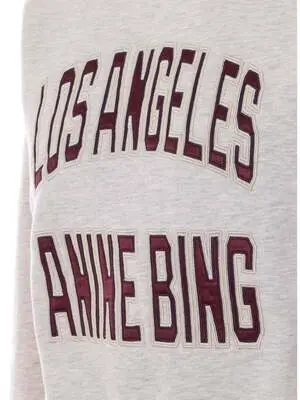 ANINE BING Harry Logo Sweatshirt - Gray
