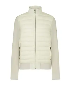 Belstaff Quilted Down Jacket With Stand Collar