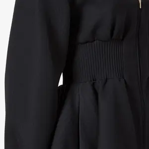 Fendi Peplum Hem Square-neck Jacket