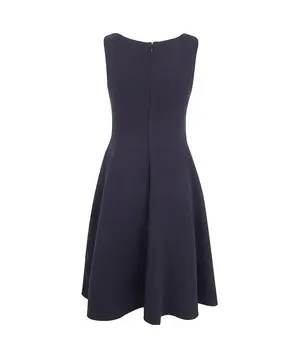 Emporio Armani Textured Sleeveless Dress
