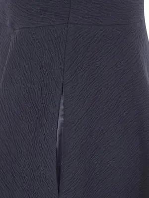 Emporio Armani Textured Sleeveless Dress