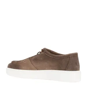 DOUCAL'S Moccasin-style Lace-up Sneakers