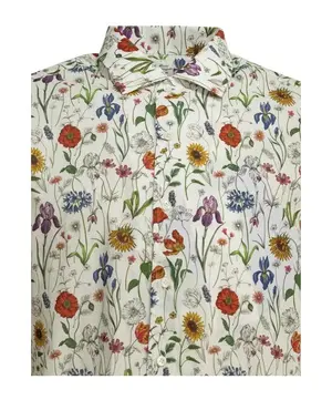 Junya Watanabe Floral Print Shirt - Multicolor