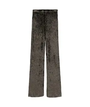 AYA MUSE Knitted Trousers - Black