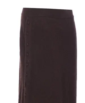 LISA YANG Double Layered Pants With Button Detail