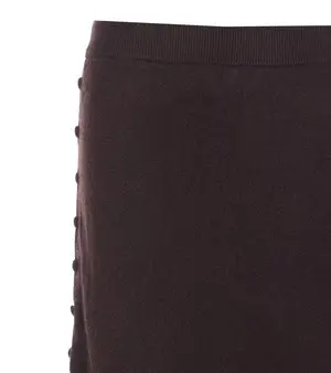 LISA YANG Double Layered Pants With Button Detail