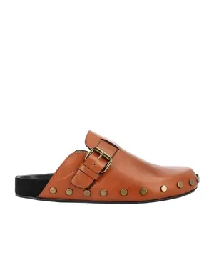 Isabel Marant Étoile Buckled Studded Flat Sandals