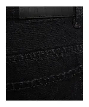 DION LEE Vintage-style Distressed Denim Trousers
