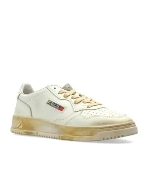 AUTRY Super Vintage" Lace-up Sneakers - White