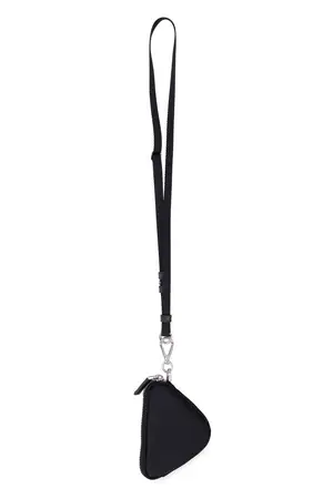 Prada Re-nylon Triangle Pouch Keyring