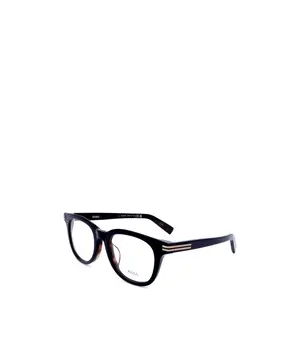 Zegna Round Frame Eyeglasses - Black