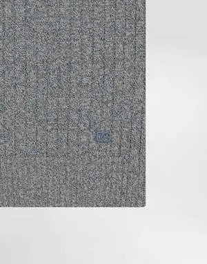 Dolce & Gabbana Dolce Gabbana Ribbed-knit Short-sleeved Polo Shirt