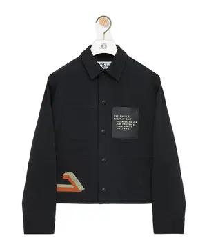 Loewe Embroidered Cat Jacket