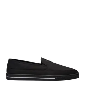 Prada Re-nylon Slip-on Sneakers - Black